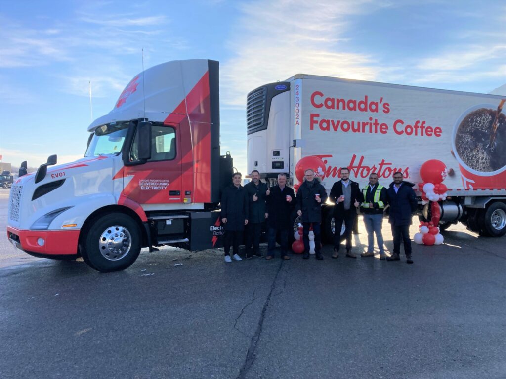 Tim Hortons rolls out electric truck in Ontario, another coming to B.C ...