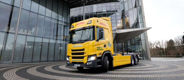 DHL, Scania testing electric truck with fuel-powered range extender ...