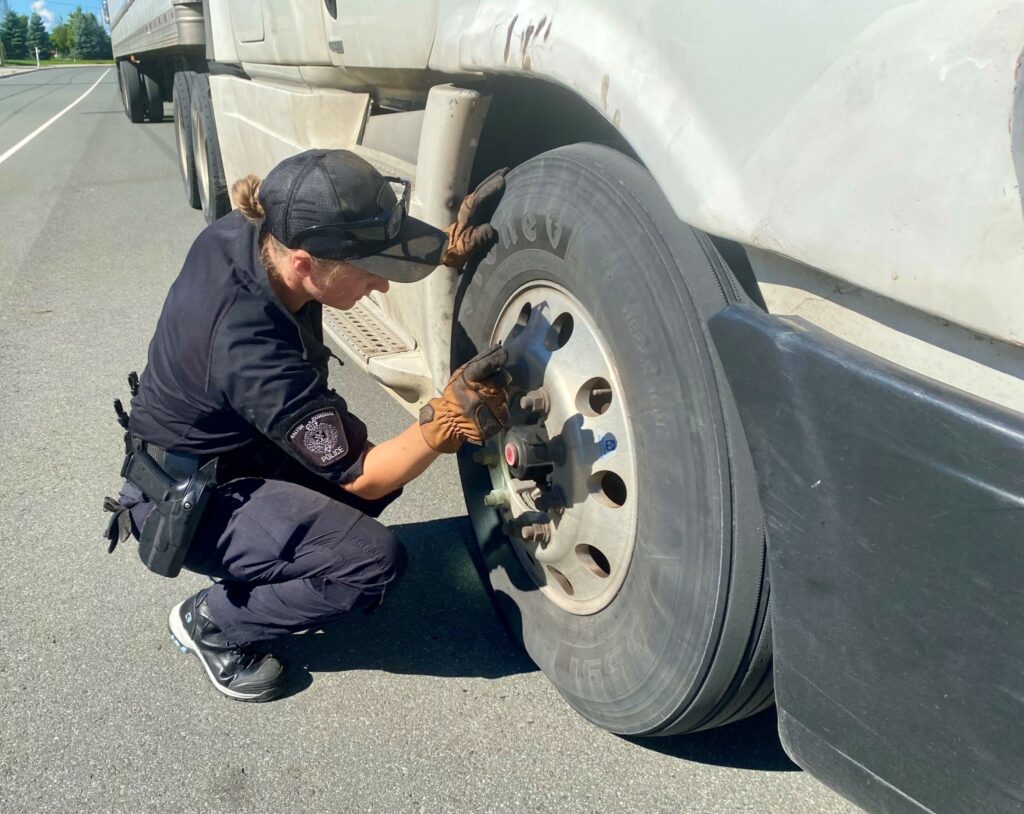 Enforcement officers slam the brakes on unsafe trucks - Truck News