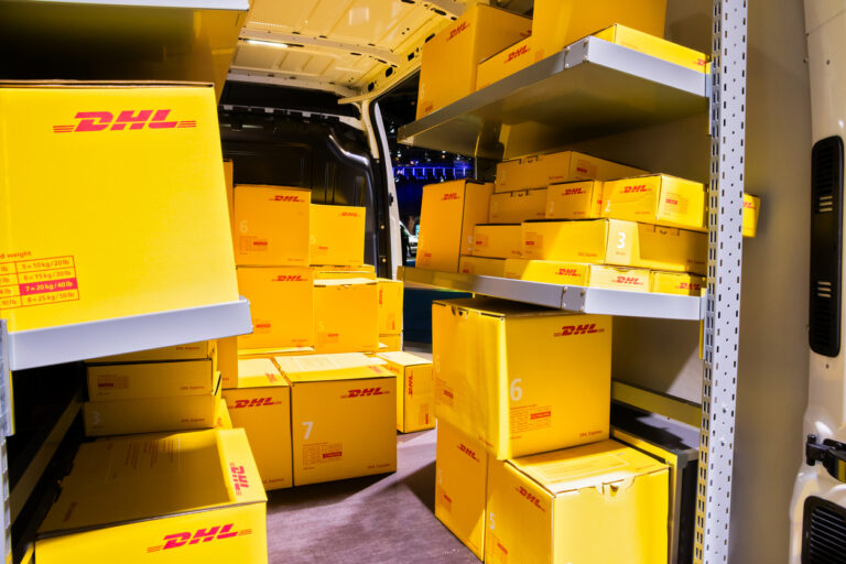 DHL delivery van interior - Truck News